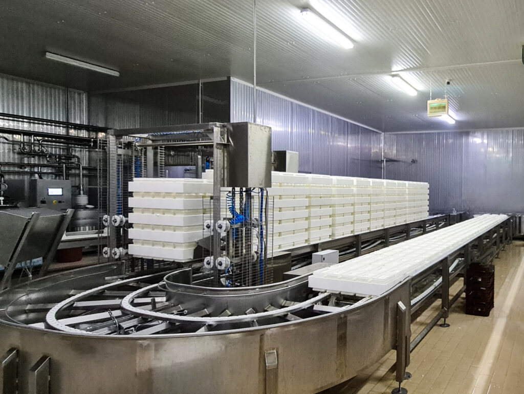 AUTOMATIC FETA PRODUCTION LINE - Inox Gennadios